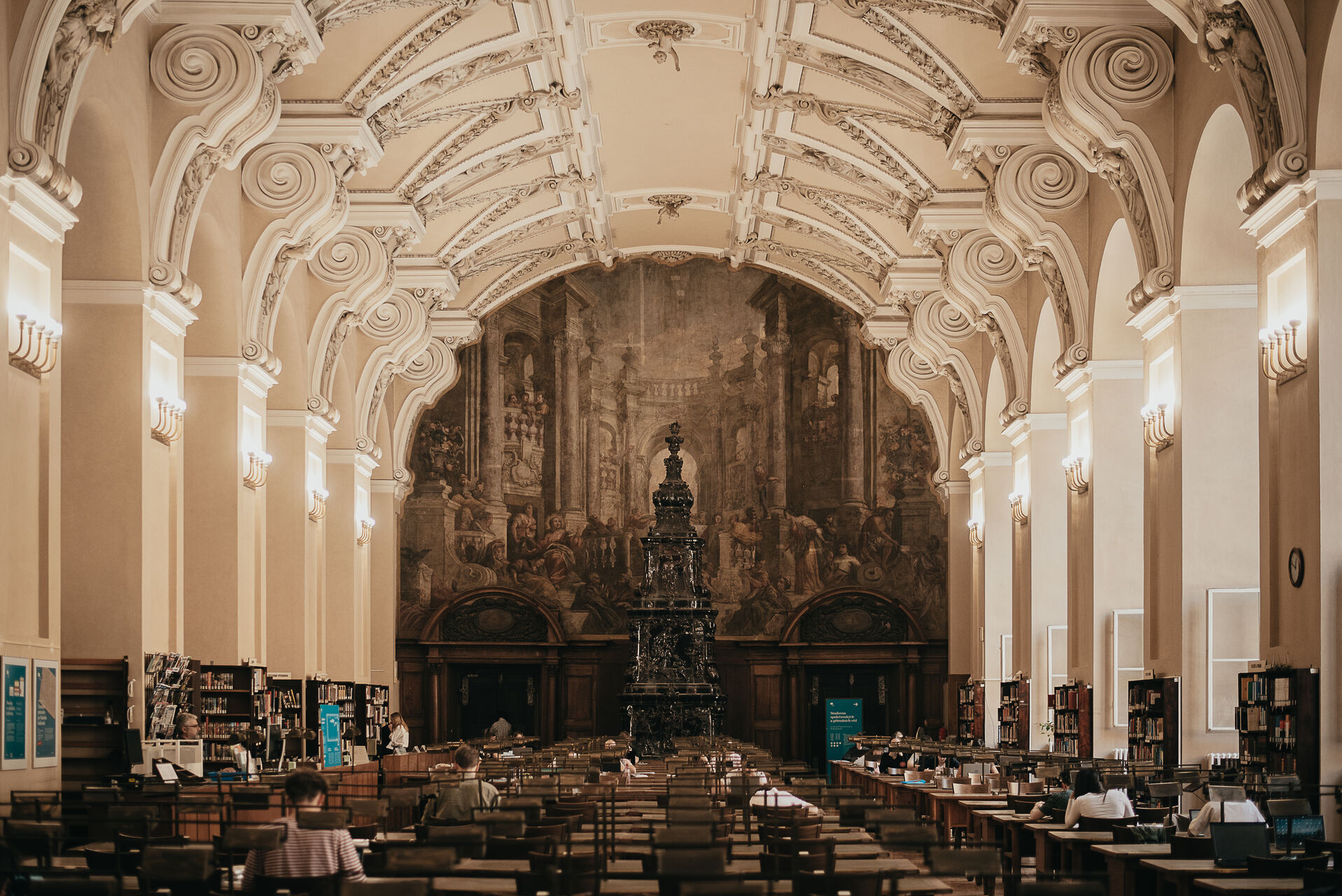 General Reading Room - National Library of the Czech Republic