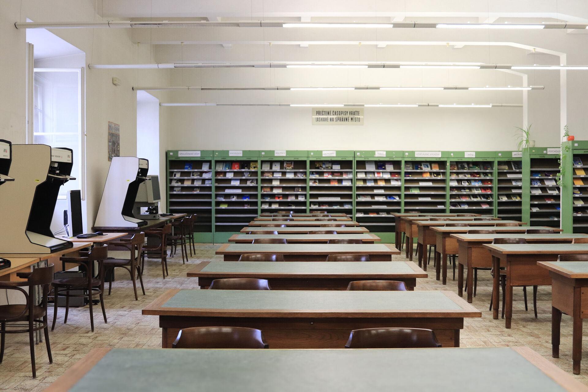 Periodicals Reading Room - National Library of the Czech Republic